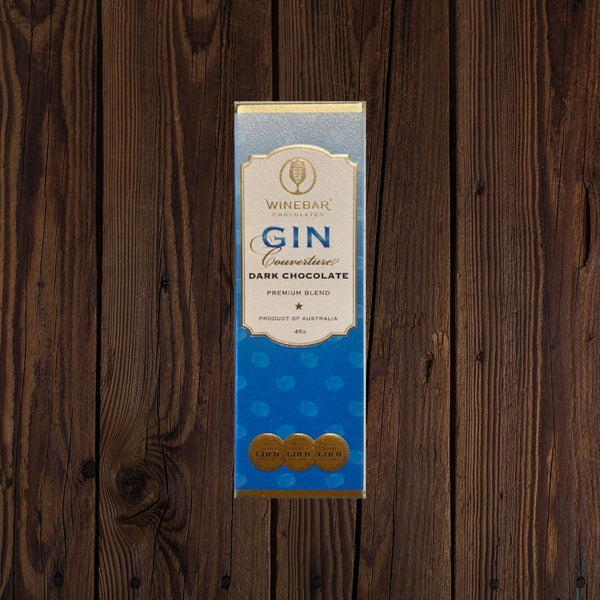 Travel Bar Gin Infused Dark Chocolate 45gm – WineBar Chocolates