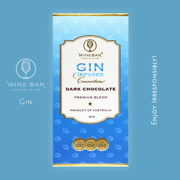 Gin Infused Dark Chocolate – WineBar Chocolates